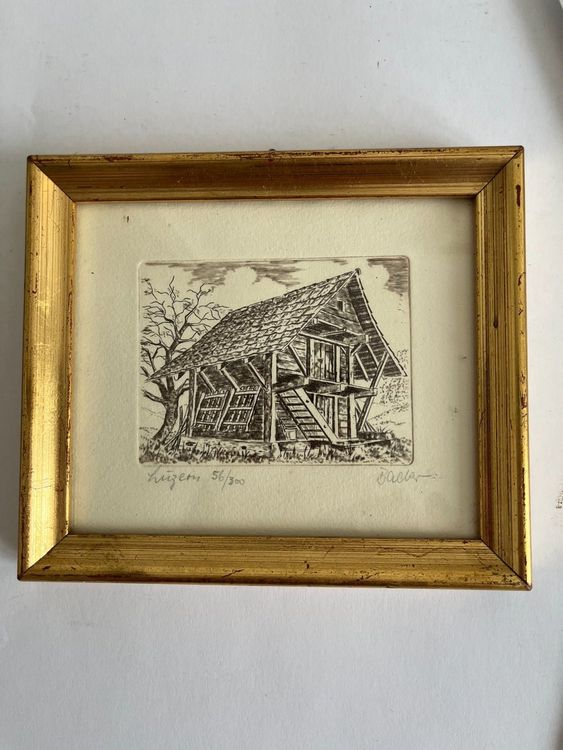 Kleines Bild Luzern vom Künstler Bader (Gebraucht) in Dietikon für CHF ...
