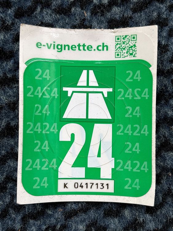Schweizer Autobahn-Vignette 2024 (Neu (gemäss Beschreibung)) in Konolfingen für CHF 31 – mit ...