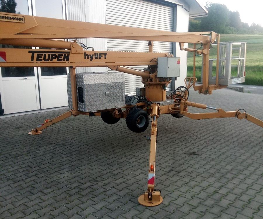 Gelenkarm-Arbeitsbühne Teupen, Geländefahrwerk SL14 Spider | Kaufen auf Ricardo