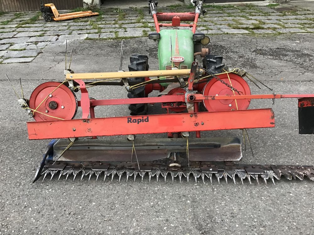 Rapid Motormäher mit Bandeingraser | Kaufen auf Ricardo