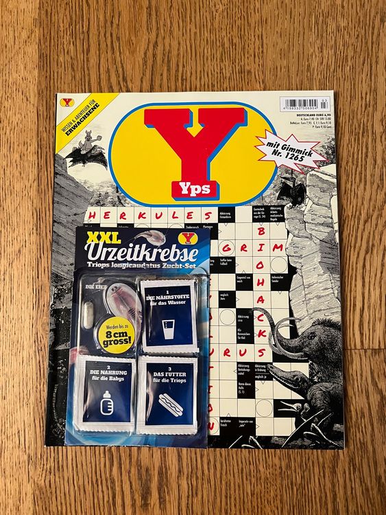 YPS Comic mit Gimmick 1265: XXL Urzeitkrebse (ca 2012) | Kaufen auf Ricardo
