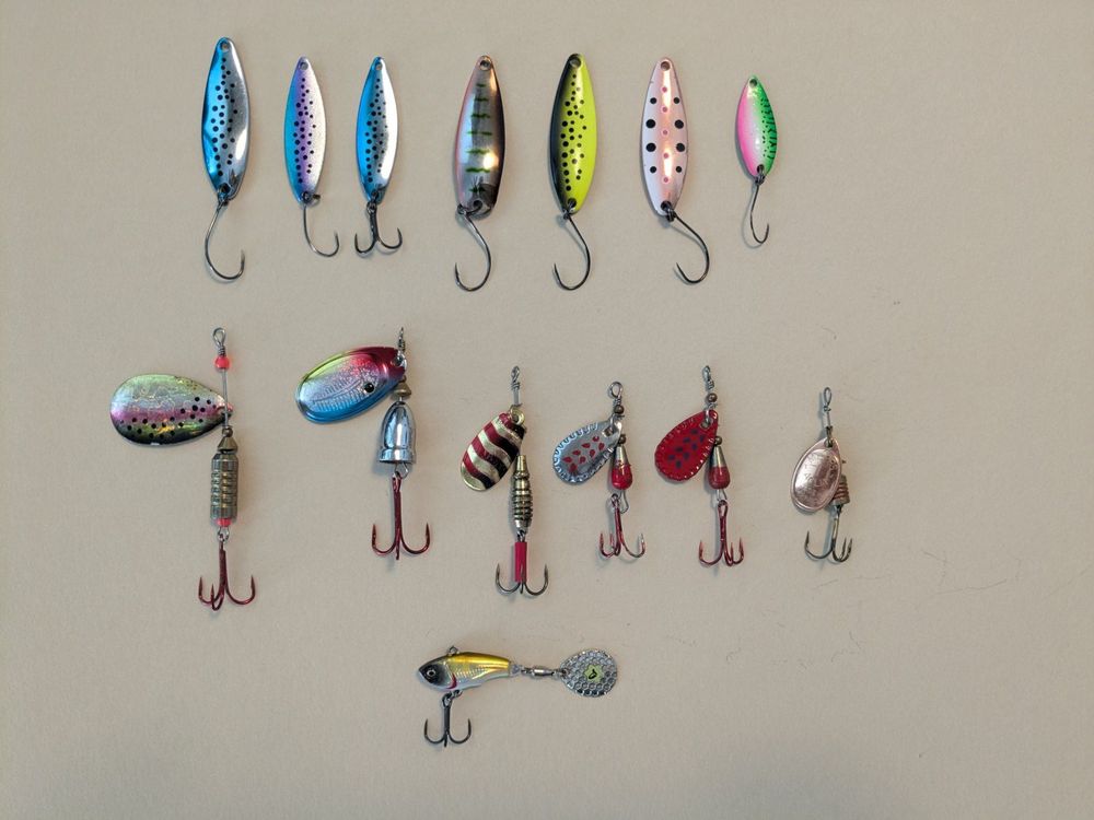 Set Spoons und Spinner (Gebraucht) in Wetzikon ZH für CHF 15 – mit ...