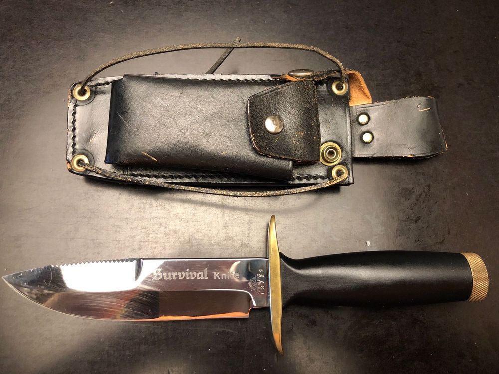 Couteau Survival Carl Schlieper Soligen Germany knife (D'occasion) à ...