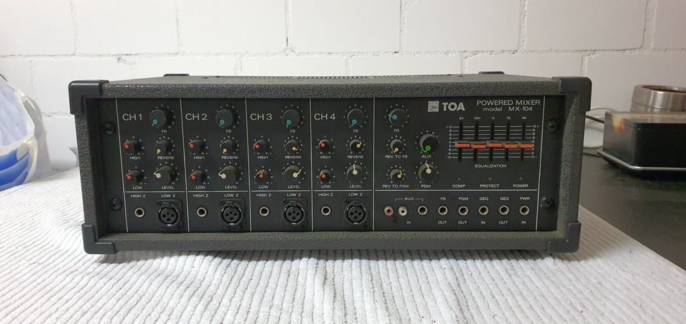 TOA Powered Mixer / MX-104 | Kaufen auf Ricardo