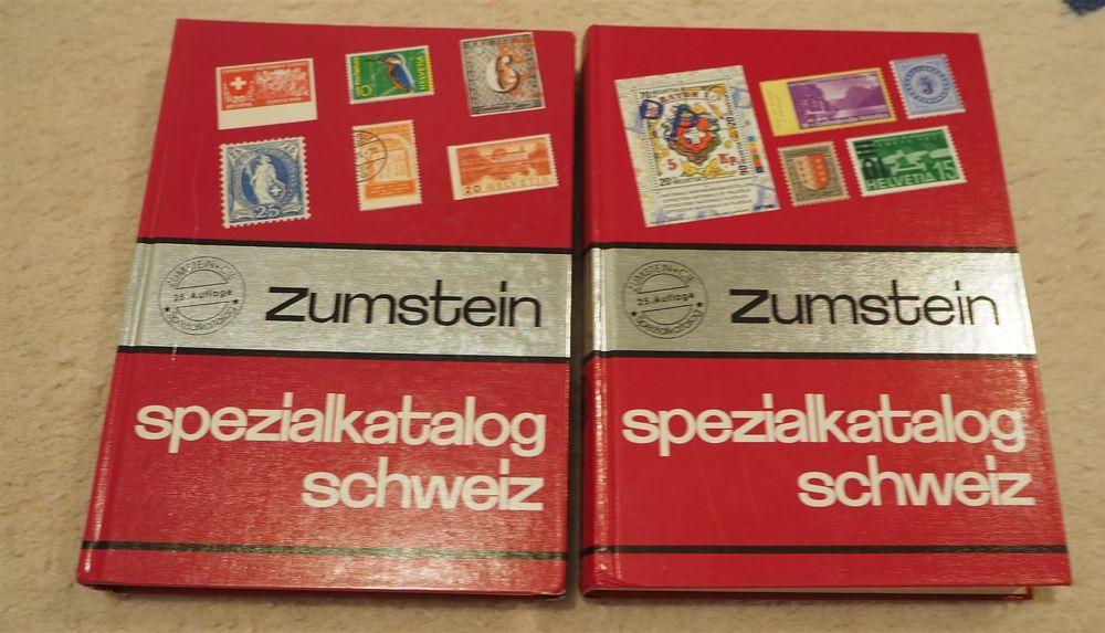 2 Bände Zumstein Spezialkatalog (Gebraucht) in Zürich für CHF 99 – mit Lieferung auf Ricardo kaufen