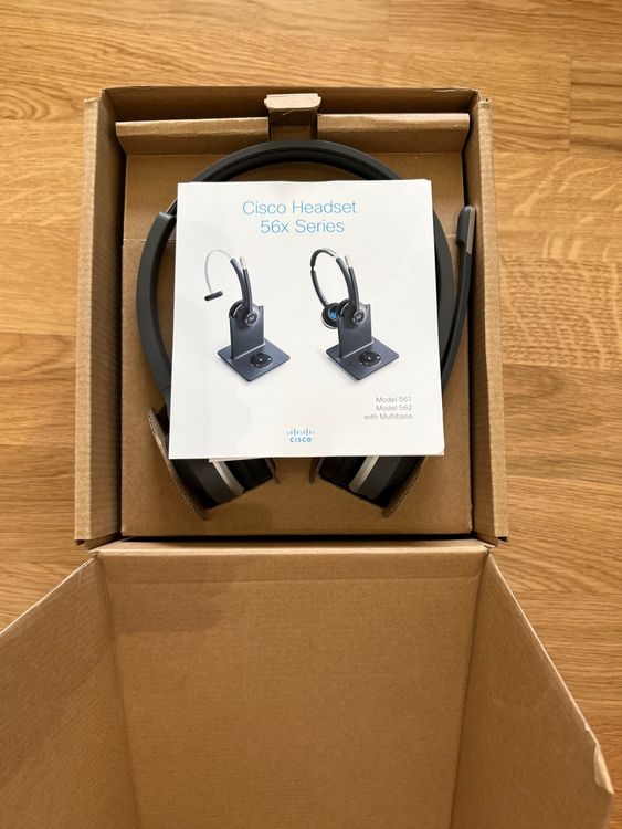 Super Computer Headset Cisco 562 Wireless Dual MultiBase (Gebraucht) in ...
