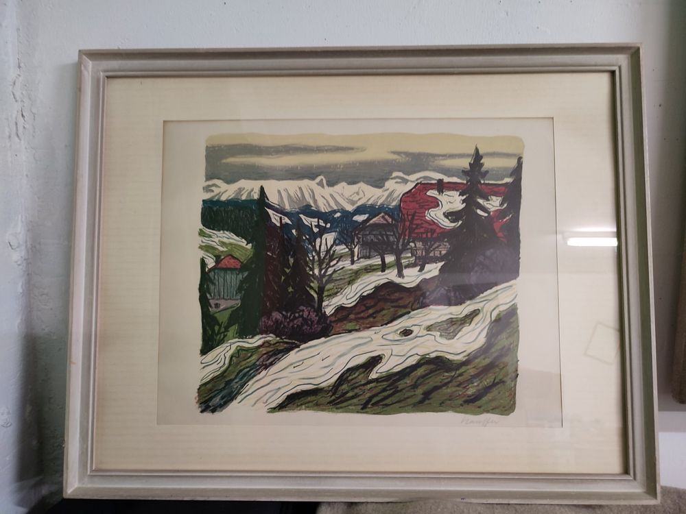 Fred Stauffer ( 1892-1980) Lhitographie. | Kaufen auf Ricardo