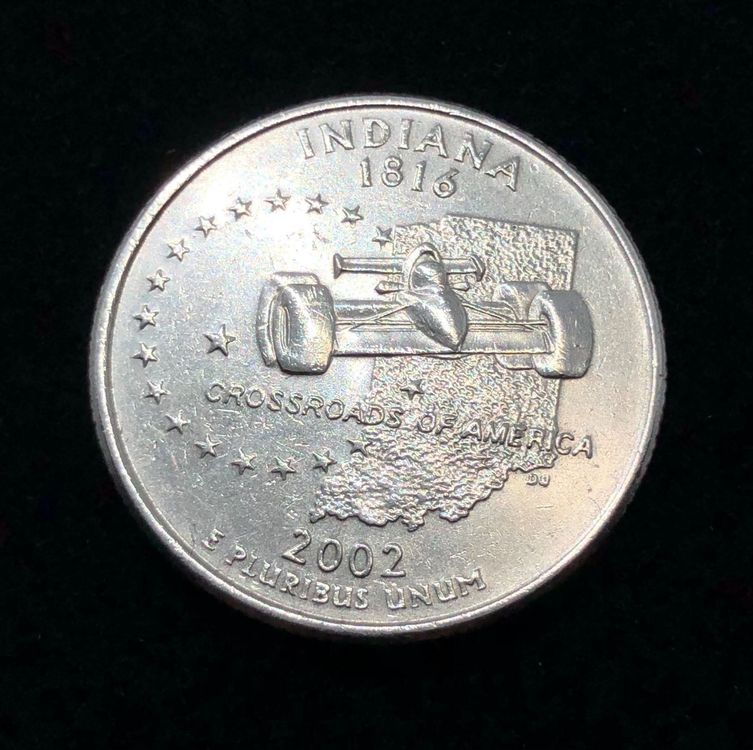 AMERIKA QUARTER DOLLAR 2002 D (Gebraucht) in Hauterive NE für CHF 3 ...
