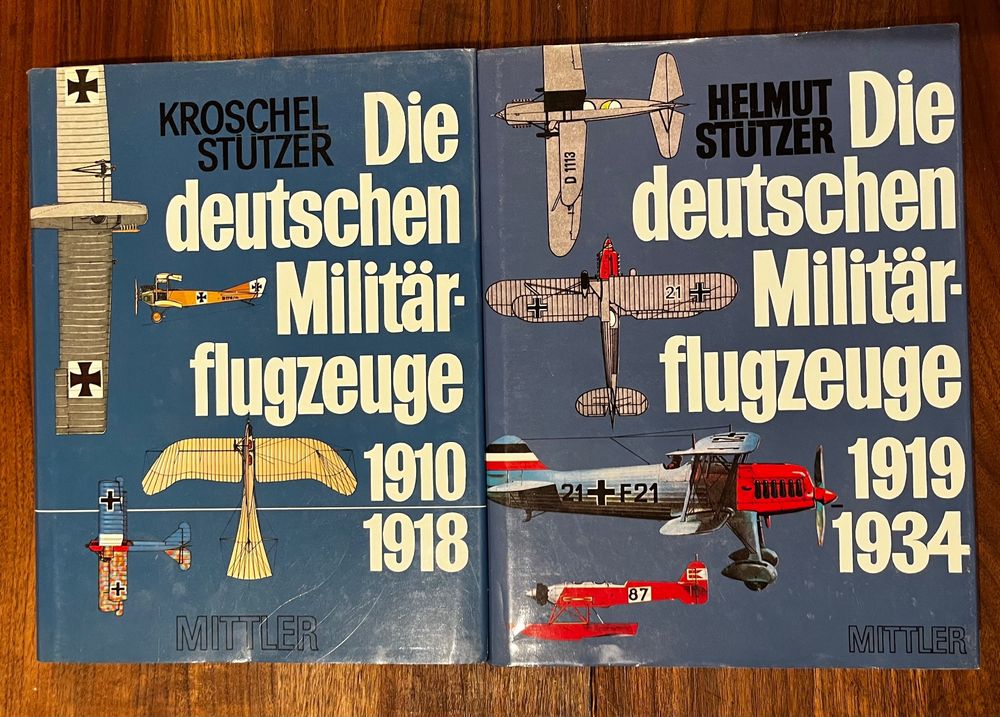 Kroschel/Stutzer: Die dt. Militärflugzeuge 1910-1934 | Kaufen auf Ricardo