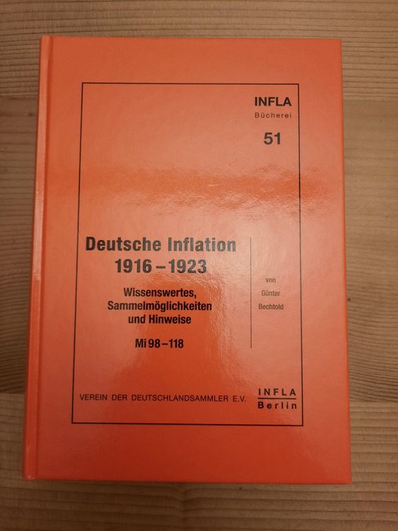 Buch Deutsche Inflation 1916-23 Wissenswertes Briefmarken (Gebraucht ...