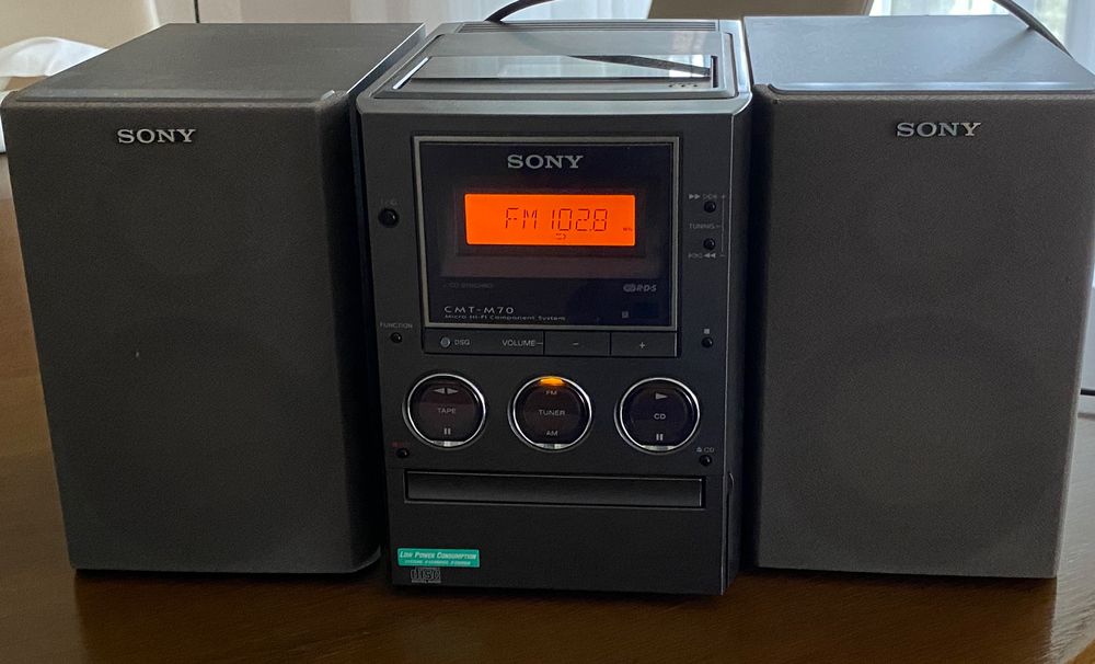 Sony Micro Hi-Fi Stereoanlage CMT-M70 Component System (Gebraucht) in ...