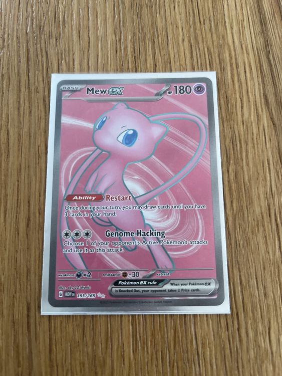 Pokemon Mew ex EN (mew 151) | Kaufen auf Ricardo