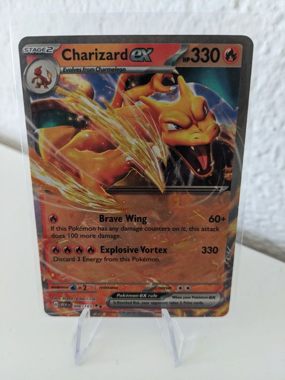 Pokemon 151 - Charizard EX ( EN ) | Kaufen auf Ricardo