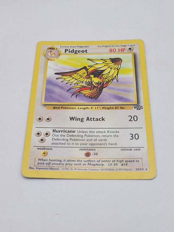 Pidgeot Jungle Pokemon Karte EN (Gebraucht) in Münchenstein für CHF 5 ...