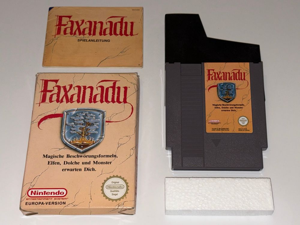 NES Spiel - Faxanadu (OVP) (Gebraucht) in Zürich für CHF 36 – mit ...