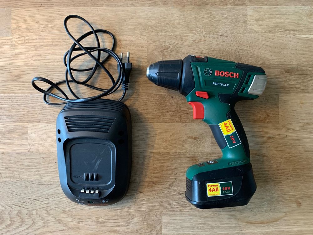 Akkuschrauber Bosch PSR 18 LI-2 (Gebraucht) in Willisau für CHF 52 – mit Lieferung auf Ricardo ...