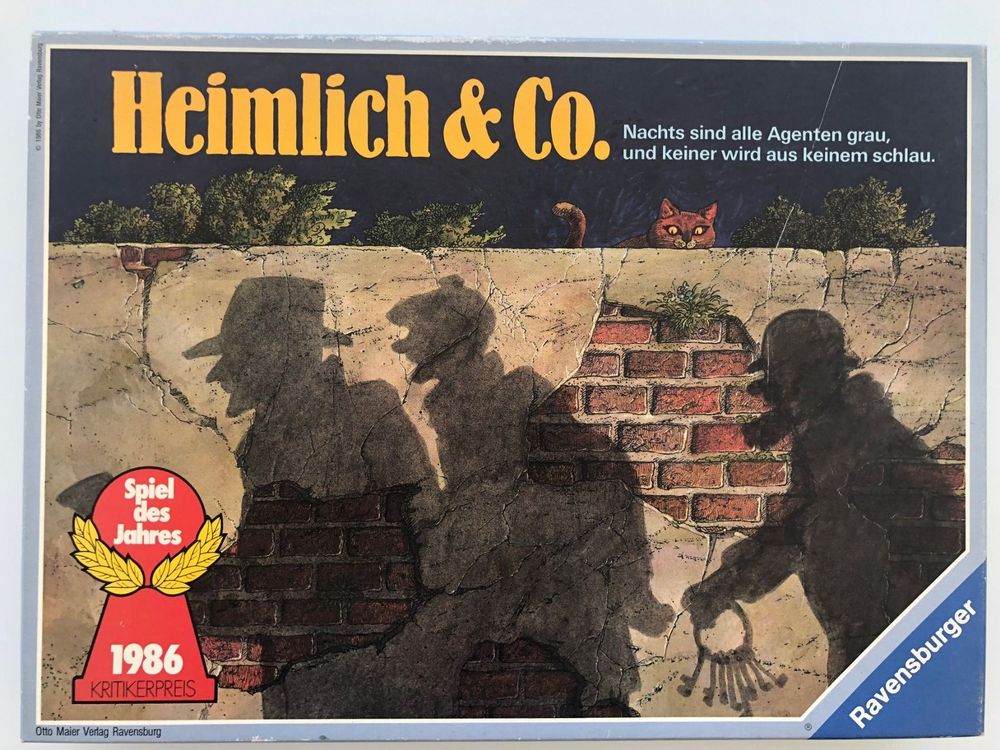 Brettspiel Heimlich & Co. - Spiel des Jahres 1986 (Gebraucht) in ...