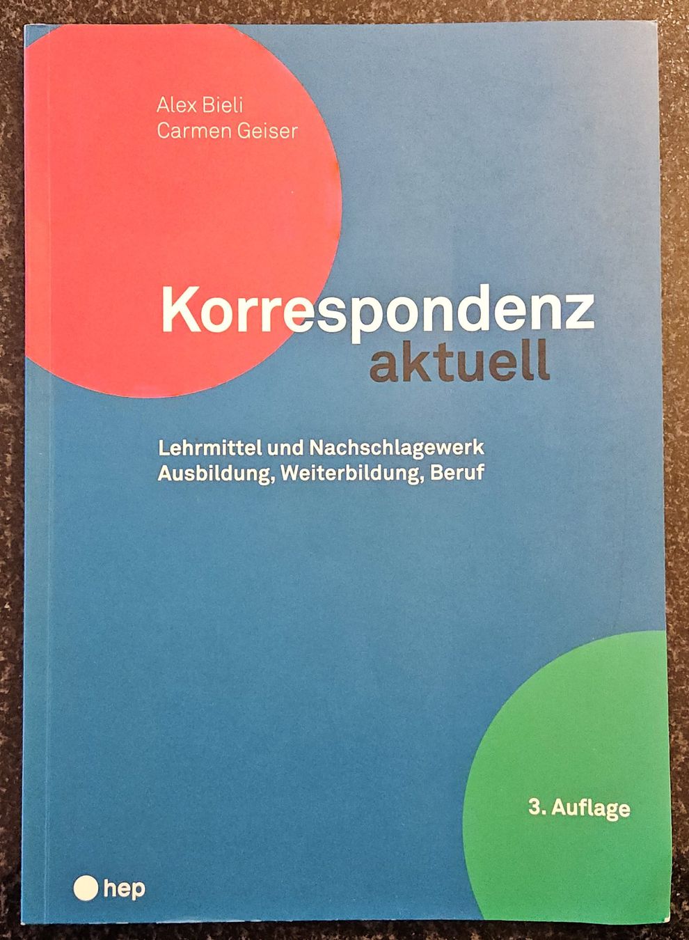 Korrespondenz - Alex Bieli, Carmen Geiser (Gebraucht) in Aesch BL für ...