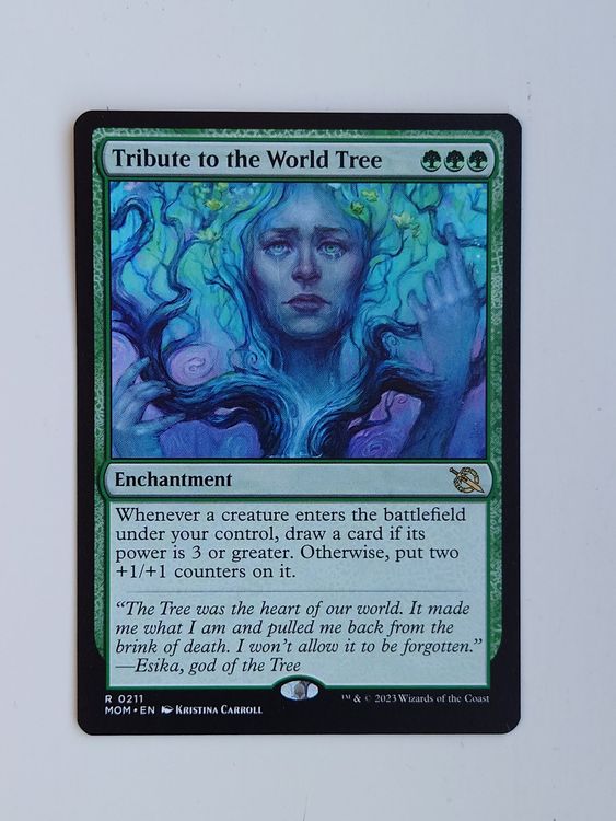 Mtg, Tribute to the World Tree, March of the Machines, e | Kaufen auf ...