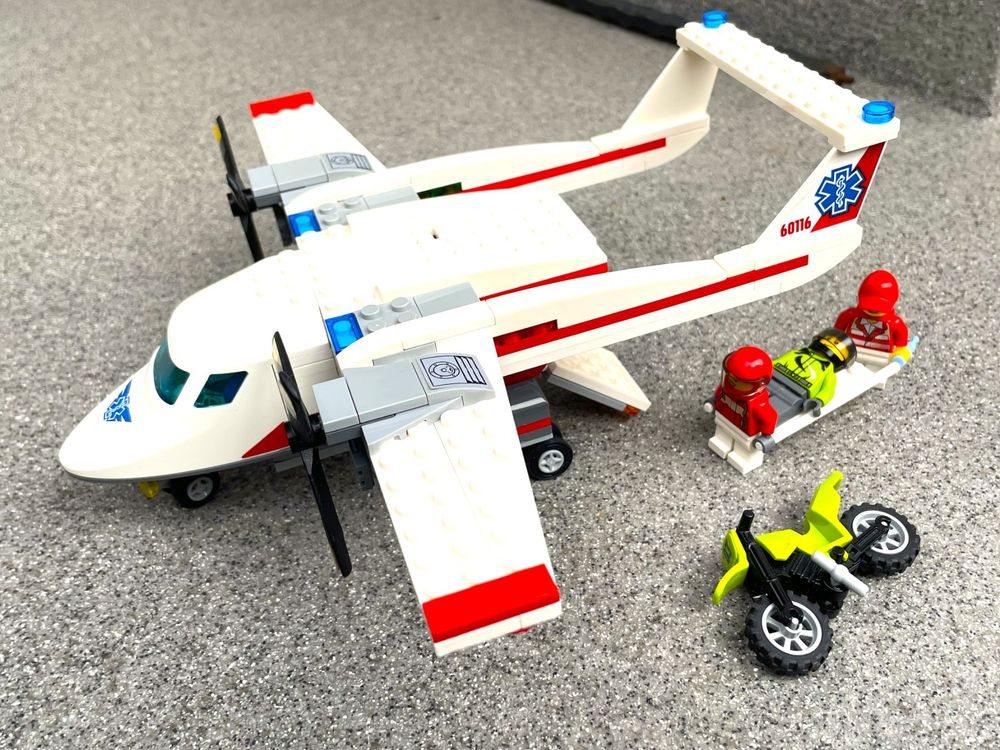 LEGO City # 60116 Rettungsflugzeug mit Anleitung | Kaufen auf Ricardo