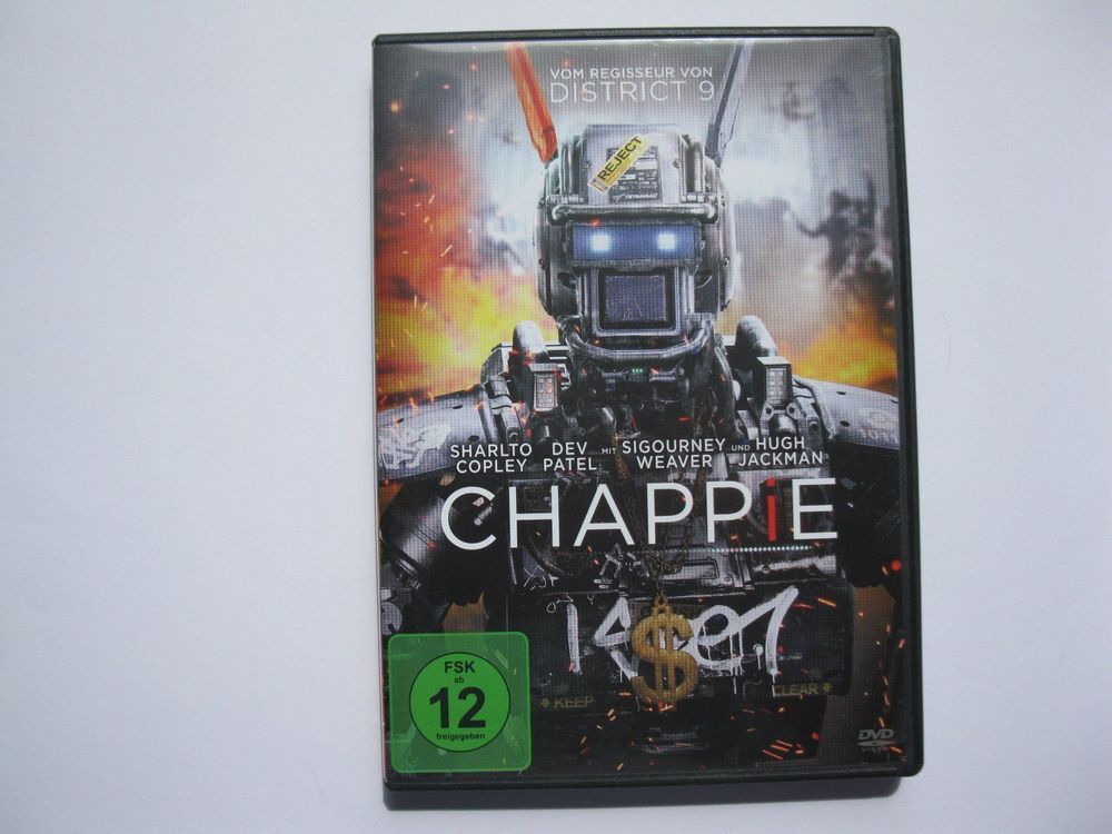 DVD Chappie - Hugh Jackman, Sigourney Weaver (Gebraucht) in St ...
