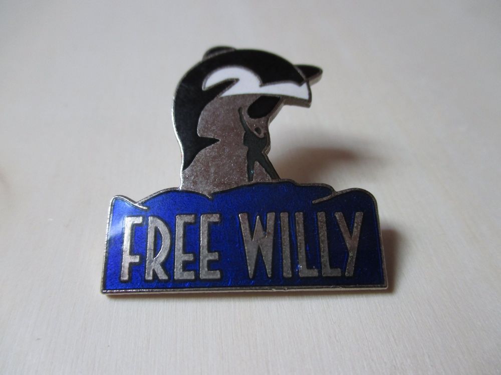 Free Willy Orca Wal Pin RAR | Kaufen auf Ricardo