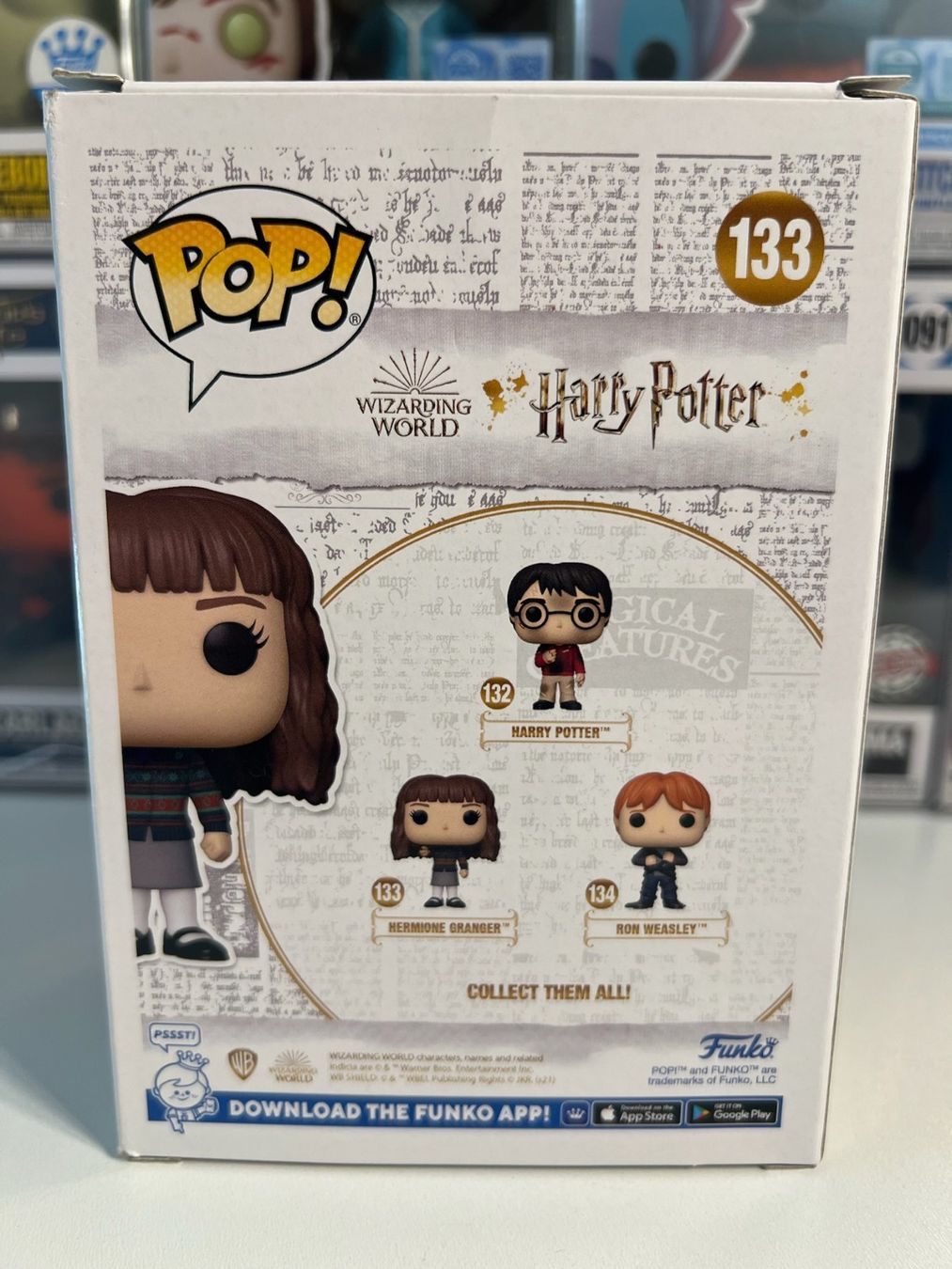 Funko POP! Harry Potter Hermione Granger avec Baguette (D'occasion) à ...