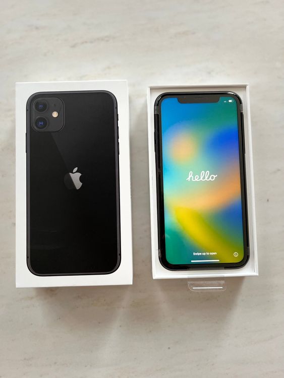 Apple iPhone 11 (128 GB, 6.1", Double SIM, Black V2) | Kaufen auf Ricardo