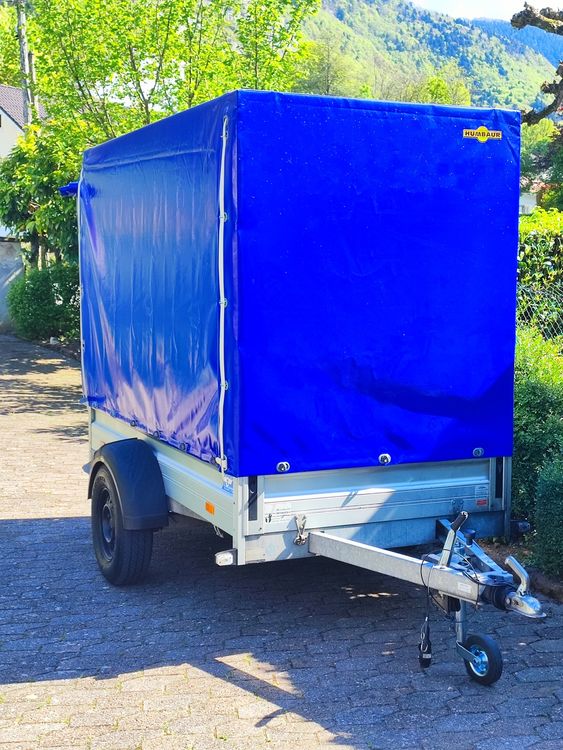Remorque Humbaur freinée 1500 kg, porte moto | Kaufen auf Ricardo