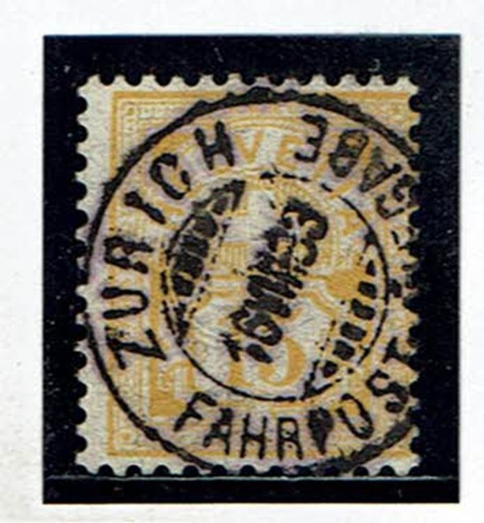 REID4/Type chiffre 63A Vollstempel Zürich (Gebraucht) in Neuchâtel für CHF 12 – mit Lieferung ...