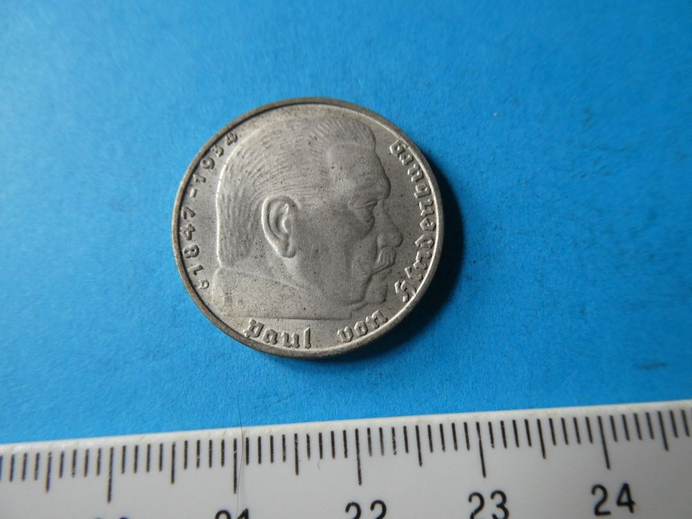 Dt. Reich 1938 D, 2 Reichsmark - Silber | Kaufen auf Ricardo