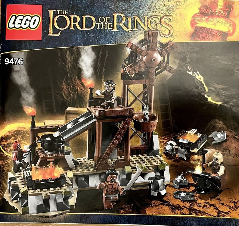 Lego 9476 The Lord of the Rings The Orc Forge | Kaufen auf Ricardo