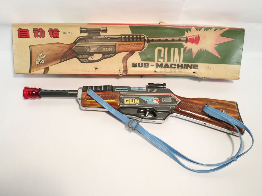 Blechspielzeug Gewehr Gun (Gebraucht) in Eschenbach SG für CHF 19 – mit ...