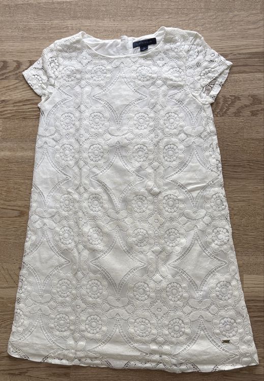 Tommy Hilfiger Kleid, weiss, Gr. 8, Sommer, Spitze (Gebraucht) in ...