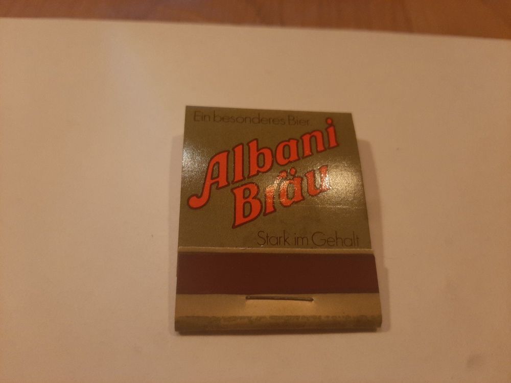 Albani Bier Streichholz (D'occasion) à Schaffhausen pour CHF 5 – avec ...