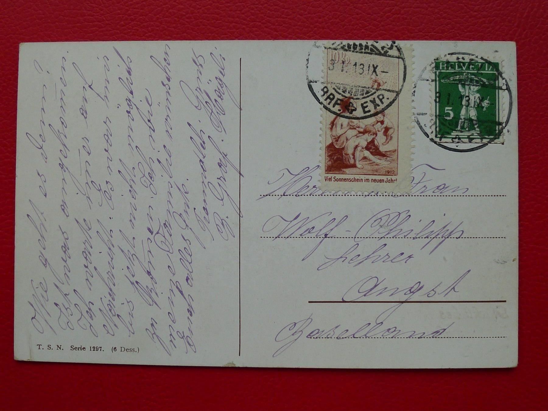 1912, Vorläufer (I) Deutsch auf SCHNEEMANN -Karte, K: 300.-+ (Gebraucht ...