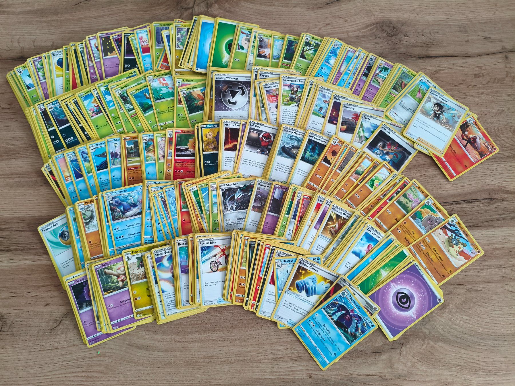 🔥Riesen Pokemon Karten Sammlung, 563 Stk + Gratis Case🔥 (Neu (gemäss ...