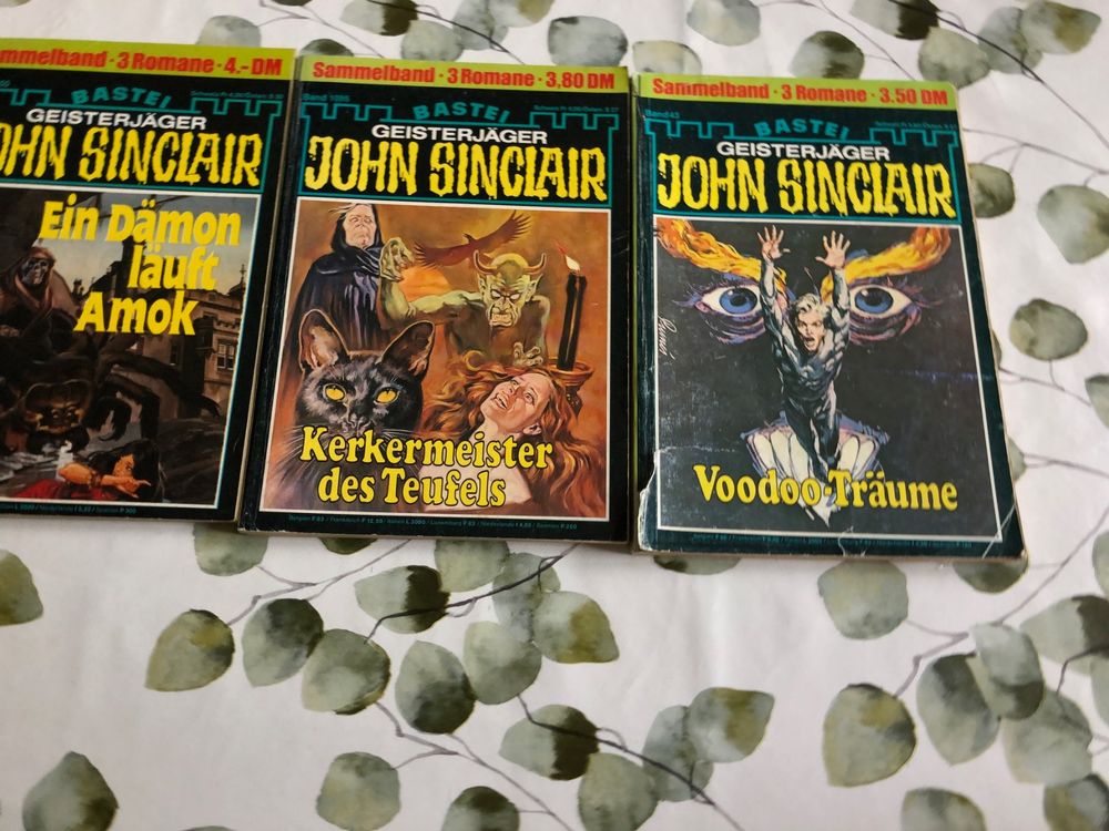 GEISTERJÄGER JOHN SINCLAIR 3 X 3 / 9 ROMANE | Kaufen auf Ricardo