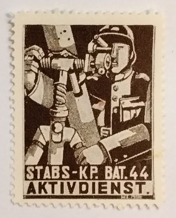 Soldatenmarke 2.WK, Stabskp Gebirgs Füs Bat 44, Wi 337 | Kaufen auf Ricardo