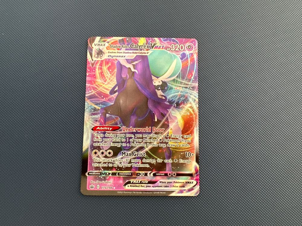 Pokemon Calyrex VMAX 320 HPmega stark Top selten Fullart | Kaufen auf ...