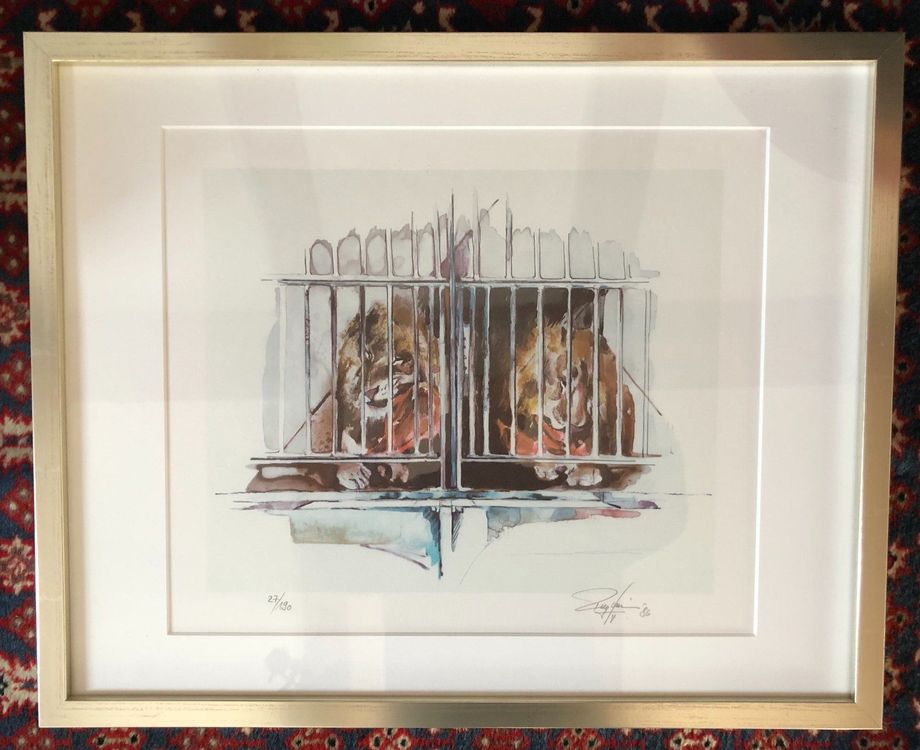 Original Lithographie von Rolf Knie | Kaufen auf Ricardo