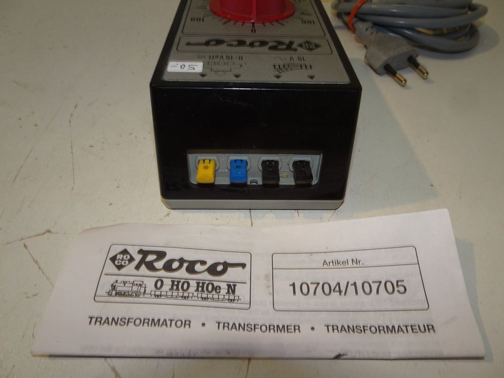 Roco Transformator Trafo Gleichstrom 10704 (Gebraucht) in für CHF 32.9 ...