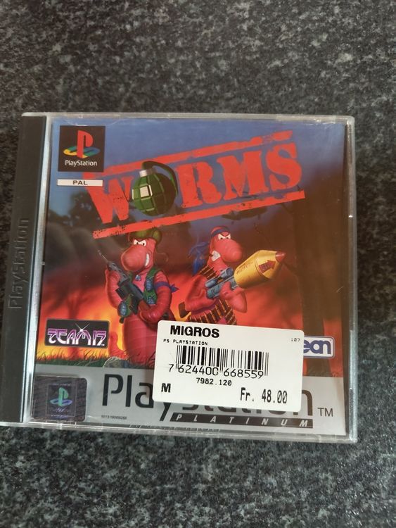 Sony Playstation 1 worms | Kaufen auf Ricardo