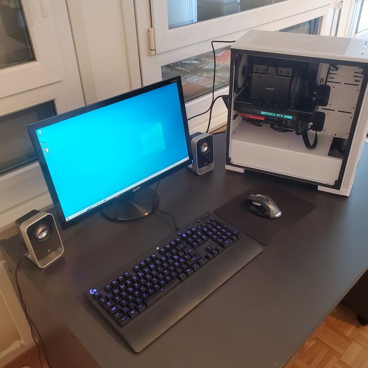 Complete Custom Gaming PC & Peripherals Core i7 / RTX 2080 (Gebraucht ...