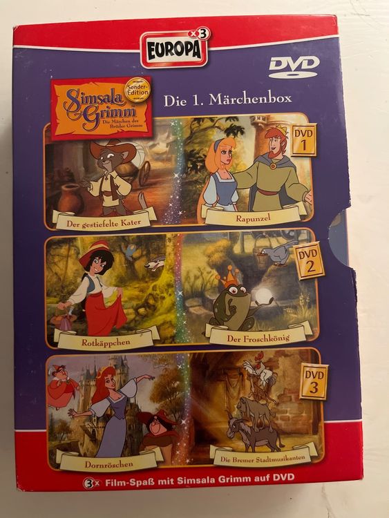 Märchenbox, Kinderfilme, DVD 📀 (Neu (gemäss Beschreibung)) in Sierre für CHF 9.5 – mit Lieferung ...
