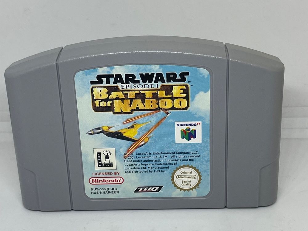 Star Wars Battle for Naboo Nintendo N64 (Gebraucht) in Dietlikon für ...