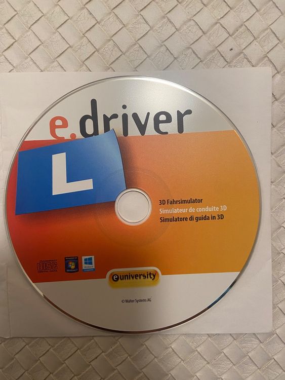 E.driver 3D Fahrsimulator Auto Lernfahrer CD Windows NEU (Neu (gemäss ...