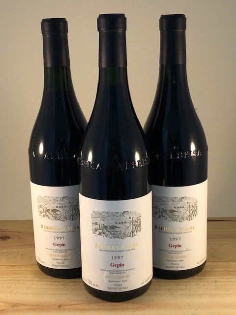 3x Barbera d'Alba Gepin 1997 Rocca Albino | Kaufen auf Ricardo