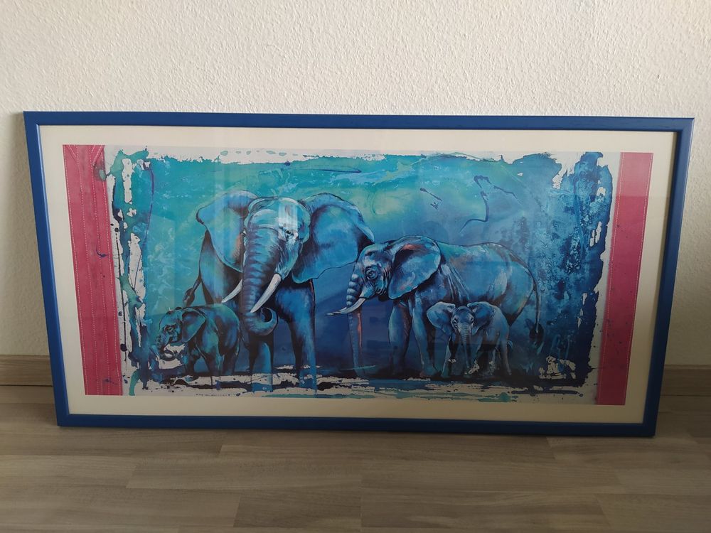 Rolf Knie Bild "Wild Elephants" (Gebraucht) in Wittenbach für CHF 1 – nur Abholung auf Ricardo ...