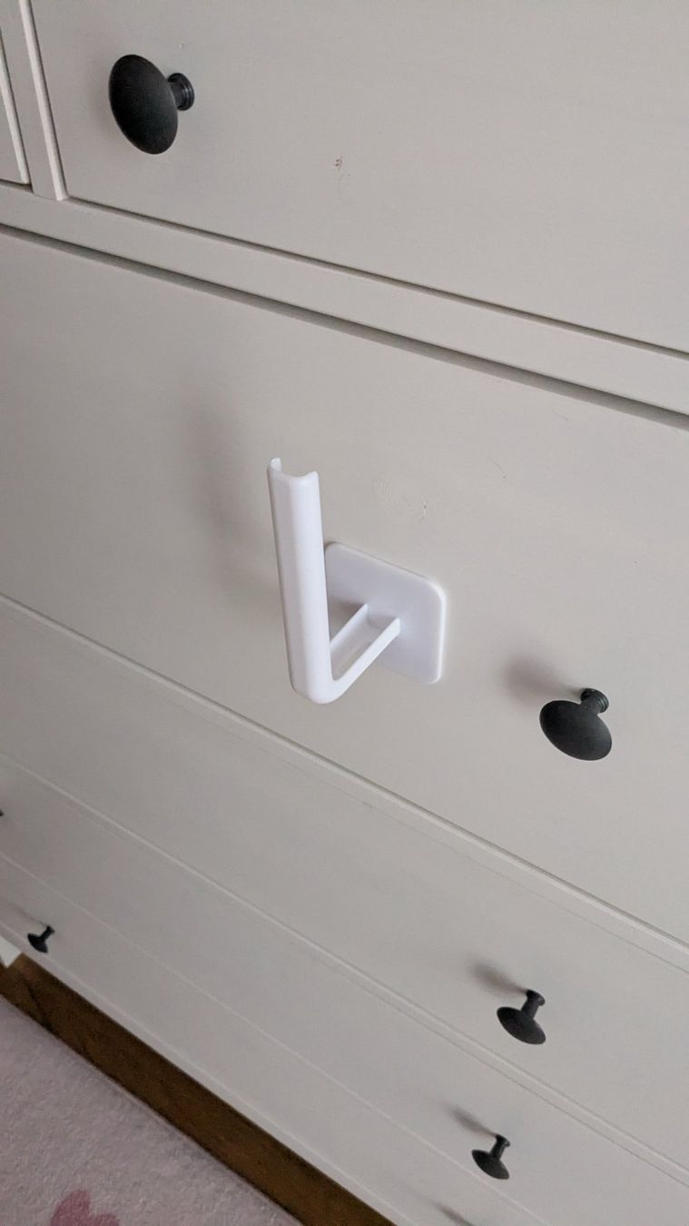 HEMNES Kommode mit 6 Schubladen, weiß gebeizt, 108x131 cm (Gebraucht ...